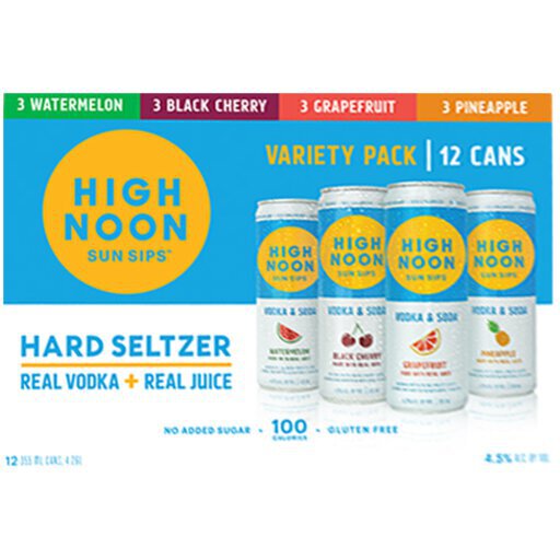 High Noon Variety Pack 12OZ - Bottle King NJ Largest Retailer of Wine ...