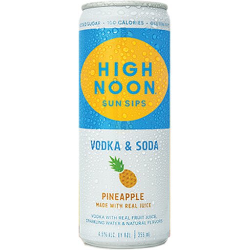 HIGH NOON PINEAPPLE 24OZ TALL RTD COCKTAIL CANS - Baltimores Best ...