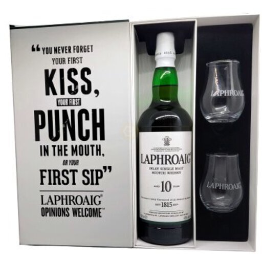 Laphroaig 10yr Single Malt Gift Set - Roger Wilco Pennsauken Township ...