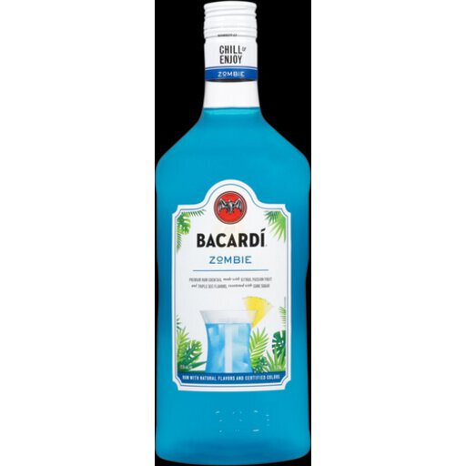 BACARDI Zombie Ready to Serve Premium Rum Cocktail 1.75L - Crown Liquors