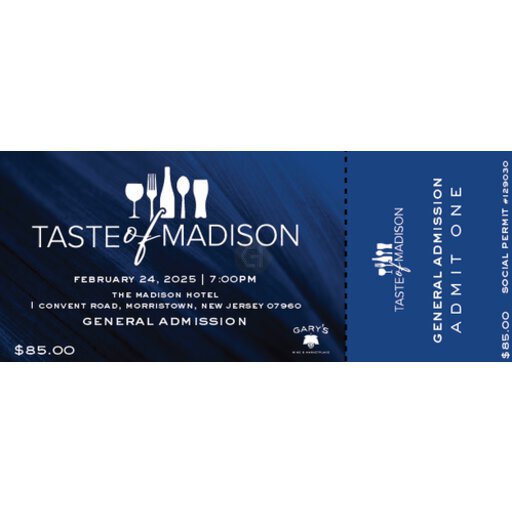 Taste Of Madison 2025 General Ticket - Gary's Wine & Marketplace