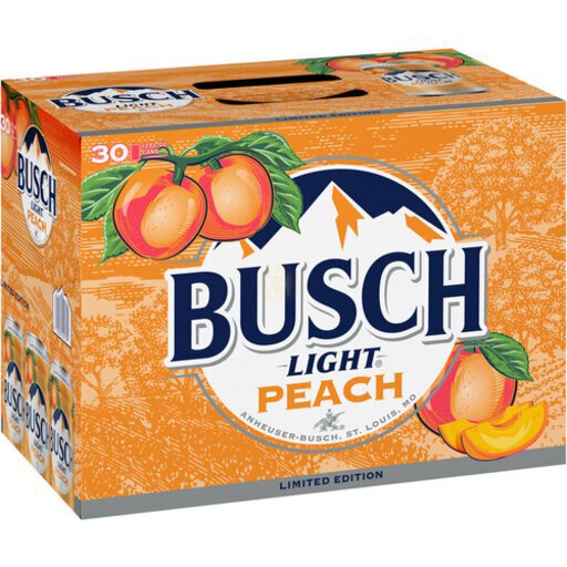 Busch Light Peach 25OZ - Golden Brew Manchester PA, Manchester, PA