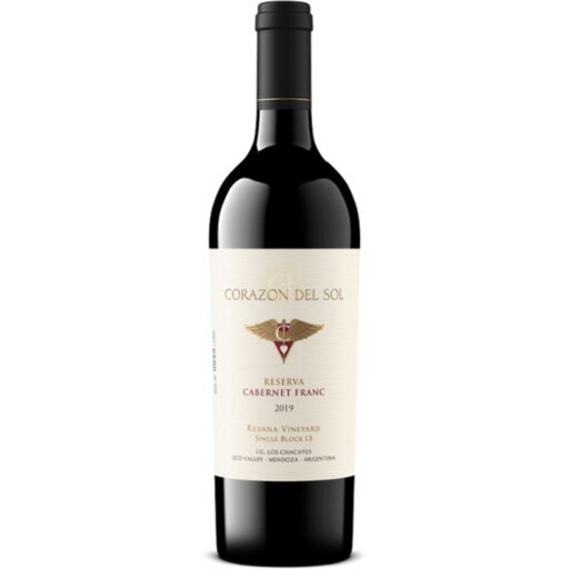 Corazon del Sol Cabernet Franc Los Chacayes - Bottlerocket Wine ...