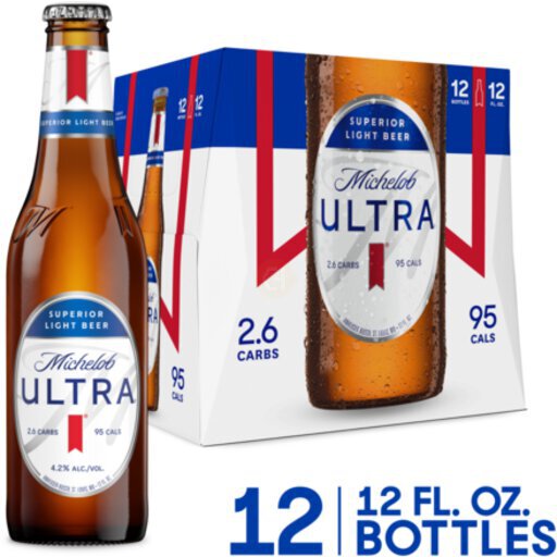 Michelob ULTRA Superior Light Lager Beer 64OZ - Vas Foremost Liquors ...