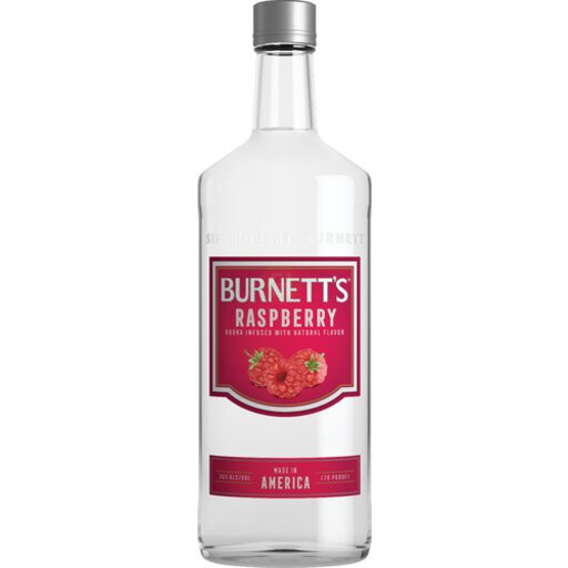 Burnett's Raspberry Vodka 1L - Valley Wine and Liquor, Herkimer, NY ...