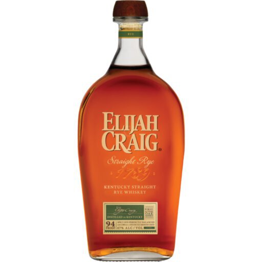 Elijah Craig Rye Whiskey 1.75L - 120 West 58th Street Wine and Liquor ...