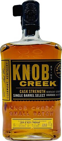 Knob Creek Loch & K(e)y “Proven” Cask Strength 119.3proof Single Barrel ...
