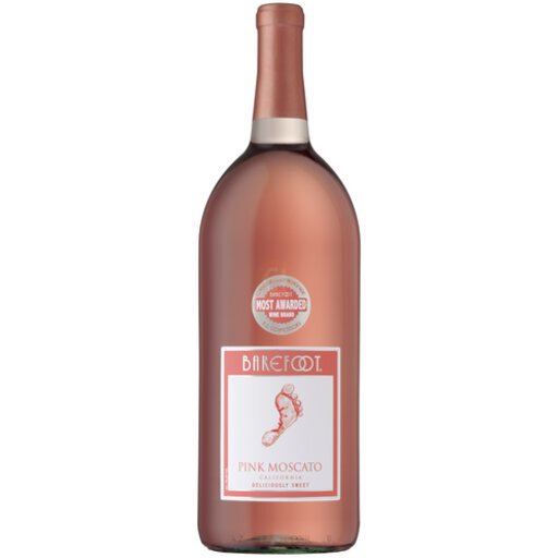 Barefoot Cellars Pink Moscato Wine 1.5L - Gunter's Liquor, Austin, TX ...