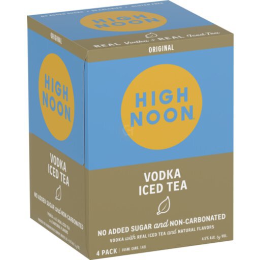 High Noon Original Vodka Iced Tea - Chan's Wine World Wine and Spirits