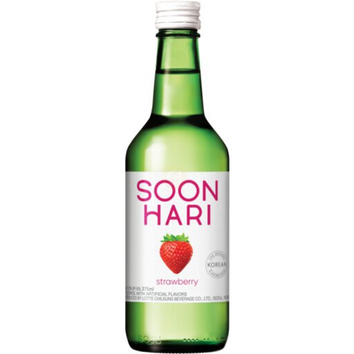 Soonhari Korean Soju Strawberry Non-appellated 375ML - Belmont Beverage ...