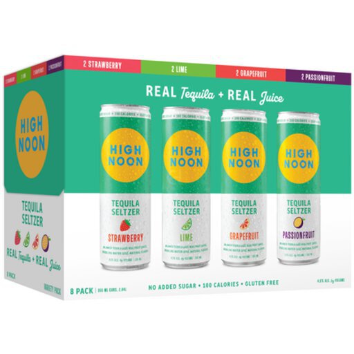 High Noon RTD Tequila Seltzer Variety Pack 12OZ - Twin Liquors